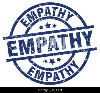 empathy sign. empathy grunge blue stamp. Label Stock Vector Image & Art ...
