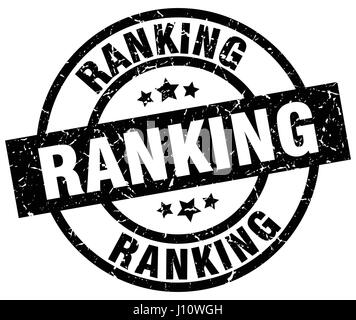 ranking round grunge black stamp Stock Vector Image & Art - Alamy