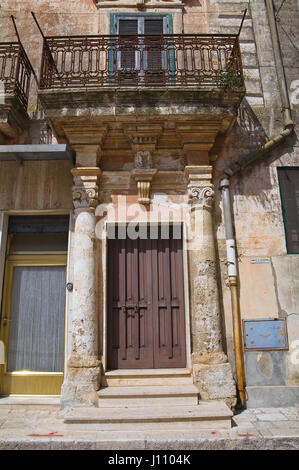 Historical palace. Montescaglioso. Basilicata. Italy Stock Photo - Alamy