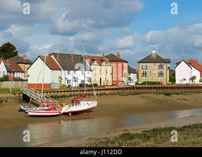 The waterfront, Rowhedge, Essex, England UK Stock Photo - Alamy