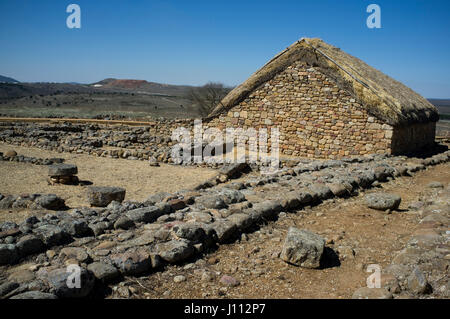 Ruins of NUMANTIA near Garray SORIA PROVINCE Castile and Leon region ...