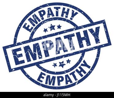 empathy blue round stamp Stock Vector Image & Art - Alamy