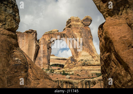 Angel Arch, Canyonlands National Park, Utah, Needles District, Salt ...