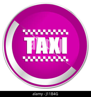 Delivery web design violet silver metallic border internet icon Stock ...