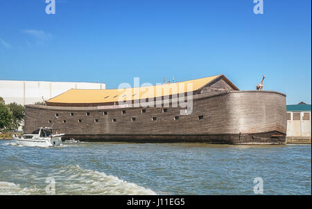 ROTTERDAM, NETHERLANDS : Noah's ark in Rotterdam, Netherlands Stock ...