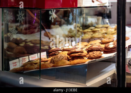 Biscuits on display in a market in Florence Italy Stock Photo - Alamy