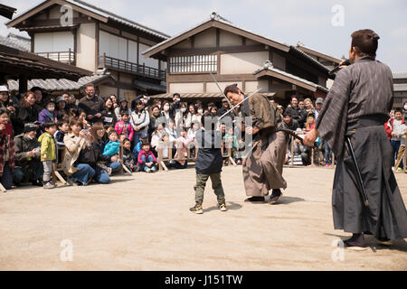 Samurai show at Toei Kyoto Studio Park, Kyoto, Japan Stock Photo - Alamy