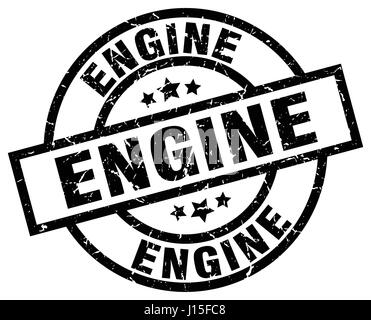 engine round grunge black stamp Stock Vector Image & Art - Alamy