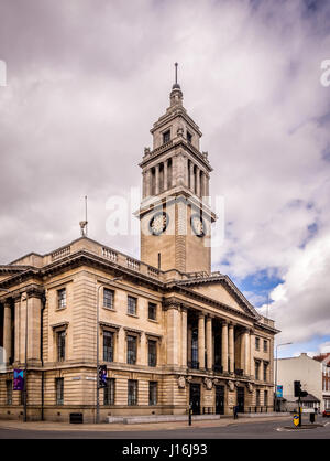 Clock Tower at the Guildhall in Hull Yorkshire England Stock Photo - Alamy