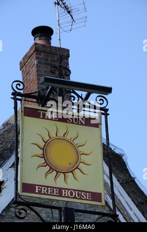 The Sun, Felmersham, Bedfordshire, has been an inn since 1822 Stock ...