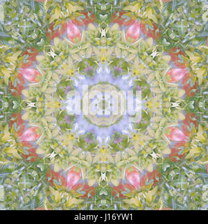 An abstract psychedelic kaleidoscope background image Stock Photo - Alamy