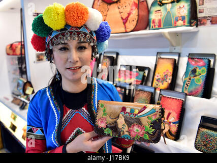 Taipei's Taiwan. 18th Apr, 2017. Young people of the Tsou aboriginals ...