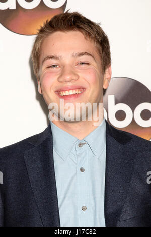 LOS ANGELES - JAN 10: Connor Jessup at the Disney/ABC TV TCA Winter ...