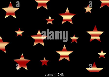 Horizontal striped stars Stock Photo - Alamy