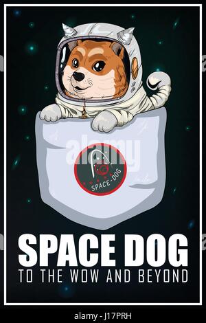 Dog Galaxy vector illustration Stock Vector Image & Art - Alamy