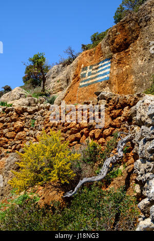 Rock, Paleochora, Crete, Greece Stock Photo - Alamy
