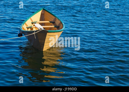 Newfoundland fishing boat or dory Stock Photo - Alamy