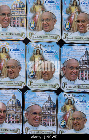 Fridge magnet souvenirs with image of Pope Francis for for sale in ...