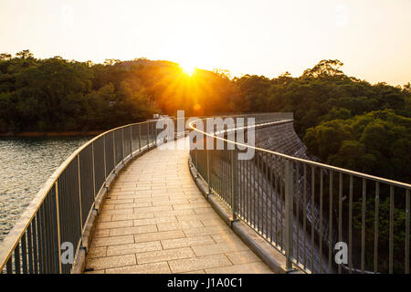 Ho Pui Reservoir - Yuen Long hong kong , water dam sunset Stock Photo ...