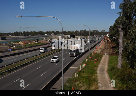Brisbane, Australia: Gateway Motorway M1 at Bracken Ridge Stock Photo ...