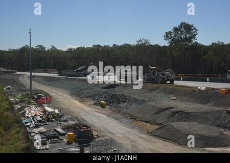 Brisbane, Australia: Gateway Motorway M1 at Bracken Ridge Stock Photo ...