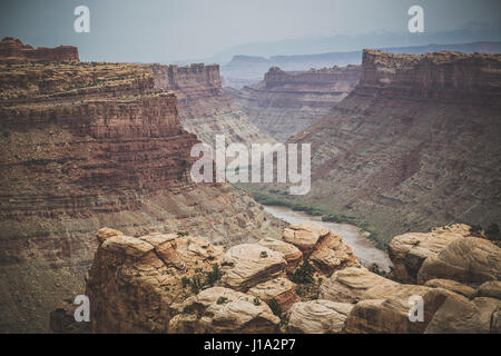 The Maze District Canyonlands National Park near Moab Utah Stock Photo ...