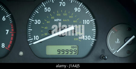 Electronic speedometer with digital odometer display - 99999 miles ...