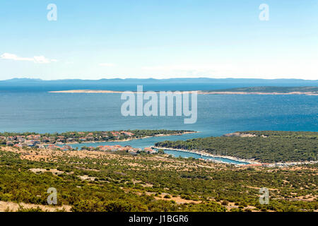 Simuni Pag Island Dalmatia Croatia former ex Yugoslavia Pago Dalmacija ...