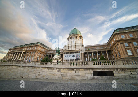 Budapest is a beautiful city split by the mighty Danube river Stock ...