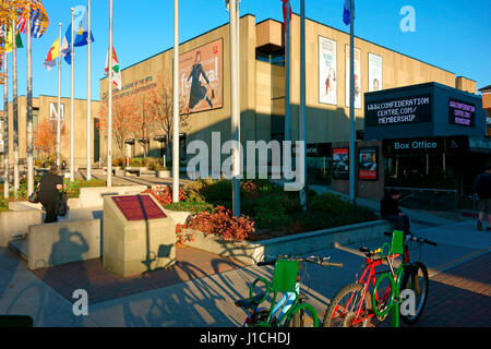 Confederation Centre of the Arts in downtown Charlottetown, Prince ...