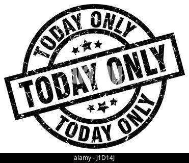 only today black round stamp Stock Vector Image & Art - Alamy