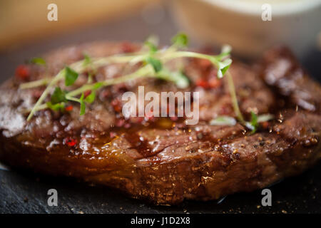 Ribai Prime Cube Roll. Steak from the rib side of the bull Stock Photo ...