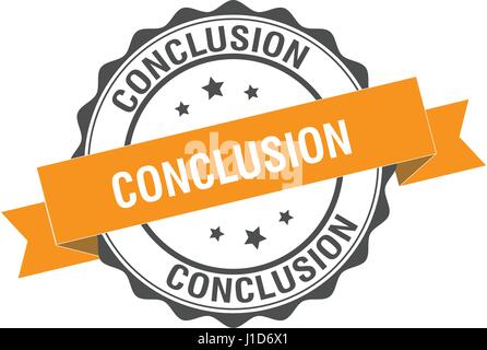 Conclusion stamp illustration Stock Vector Image & Art - Alamy