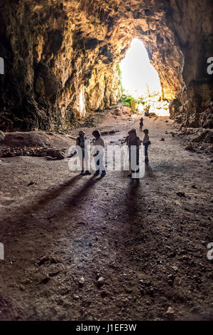 The Cova des Coloms cave in Menorca Stock Photo - Alamy