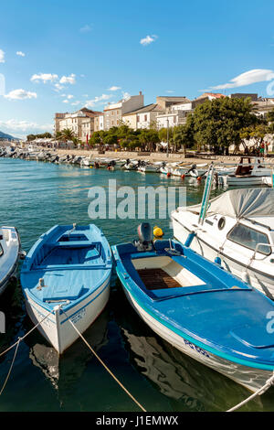 Fishing boats in Pag town, Pag island, Croatia Stock Photo - Alamy