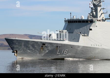 A Rheinmetall Oerlikon Millennium 35mm Naval Revolver Gun (GDM-008), a ...