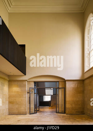 Interior work : arched wall.; Interior work : arched wall Stock Photo ...