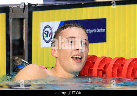Daniel Jervis during the Men's 1500m Freestyle on day three of the 2024 ...