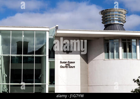 Exeter Combined Court Centre or Exeter Crown Court in southernhay ...