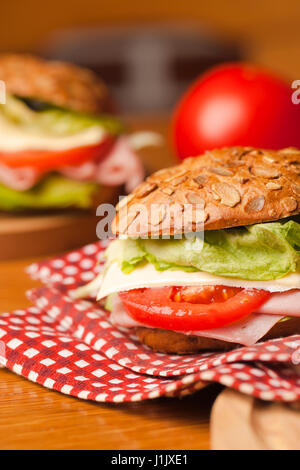 Healthy morning sandwich Stock Photo - Alamy