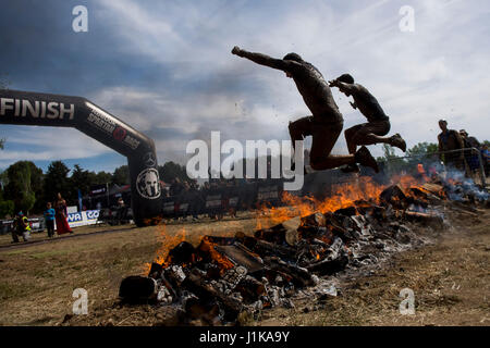 durante la Spartan Race Madrid 2017 Madrid 21/04/17 Stock Photo - Alamy