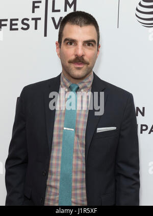 Actor Zachary Quinto attends the premiere of "The Eyes of Tammy Faye ...
