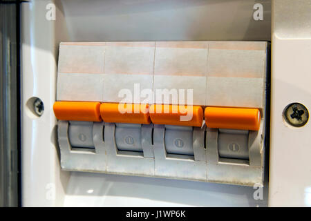 Electical distribution fuseboard. Electrical supplies. Electrical panel ...