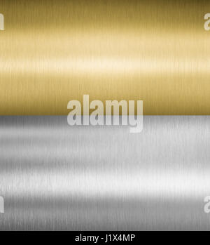 silver and gold metal textures Stock Photo - Alamy