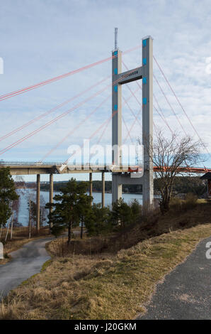 the bridge to the island tjorn on the swedish westcoast Stock Photo - Alamy