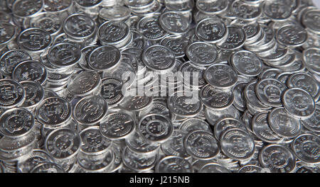 Huge pile of the China coins Stock Photo - Alamy