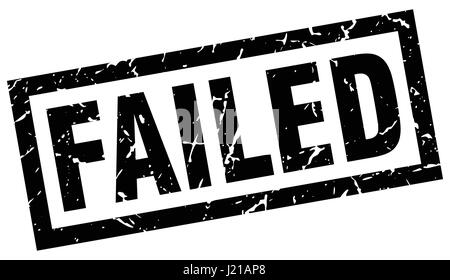 square grunge black failed stamp Stock Vector Image & Art - Alamy