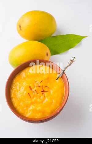 alphonso mango pulp or hapus aam ras or amba ras in marathi, selective ...