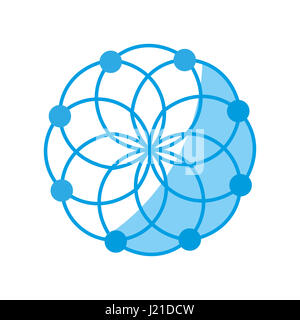 symmetric figure icon Stock Photo - Alamy
