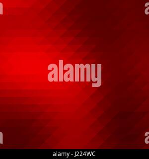 Deep burgundy red abstract geometric background with rows of triangles ...